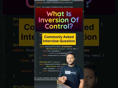 Inversion Of Control In #springframework #java8 #programming #springboot