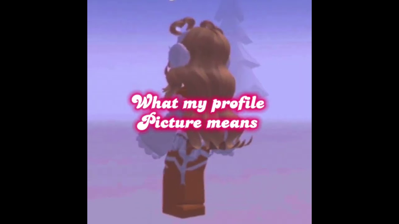 What my profile picture means