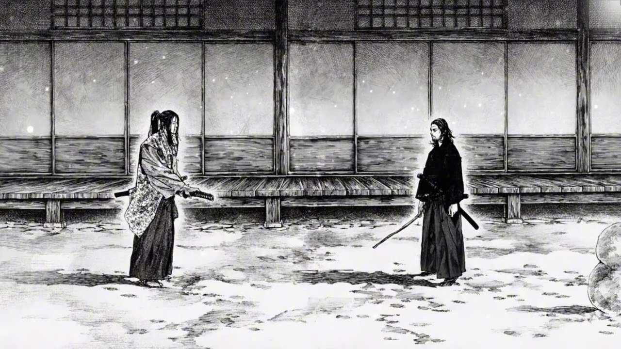 Vagabond 2 hour wallpaper black and white