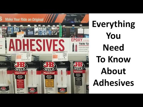 Everything you need to know about adhesives and adhesion - Epoxy, High and Low Surface Energy