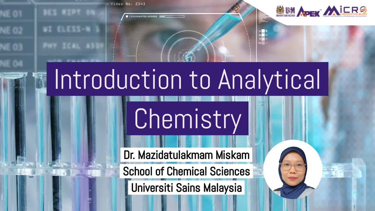 Introduction to Analytical Chemistry | Learning for Life