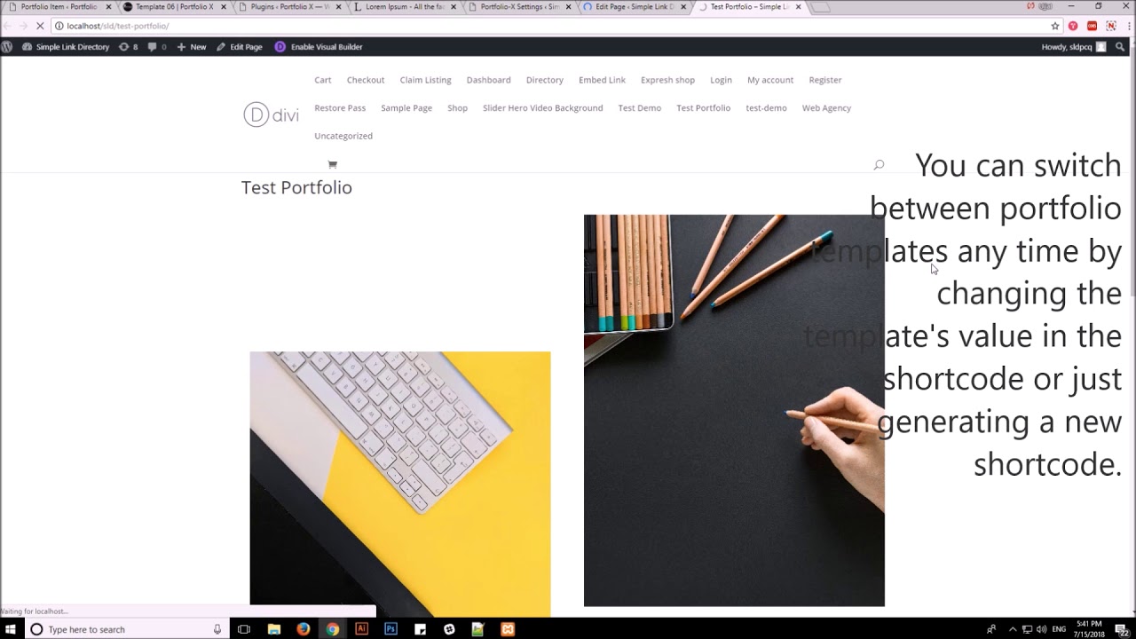 How to Use WordPress Portfolio Plugin Portfolio X