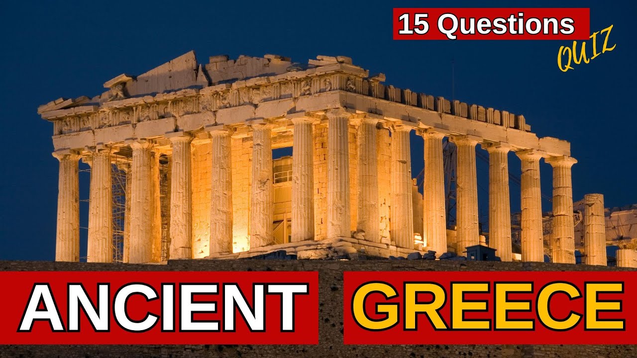 🧠 15 Ancient Greece Trivia Questions! 🏛️ Test Your Knowledge of Greek History & Mythology