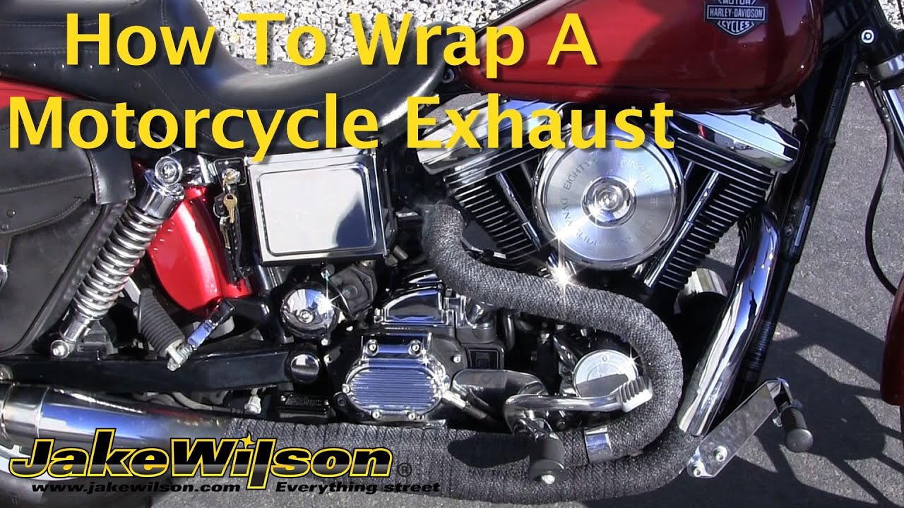 How To Wrap A Motorcycle Exhaust