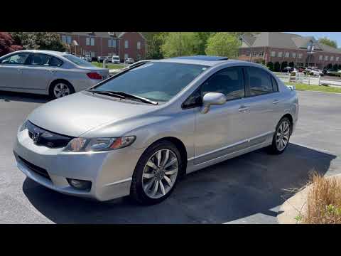 2009 HONDA CIVIC SI WALK AROUND VIDEO STOCK#703545