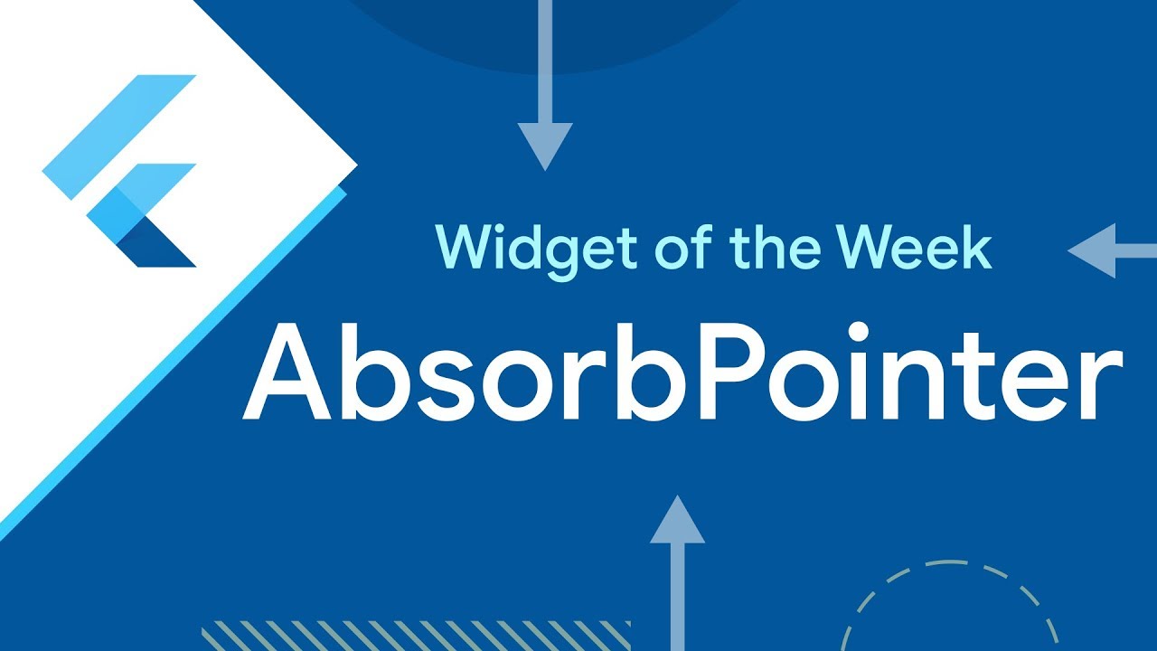 AbsorbPointer (Flutter Widget of the Week)