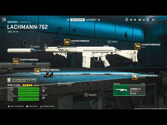 Best Modern Warfare 2 loadout for Lachmann-762 in Season 2