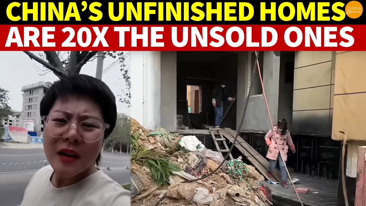 Shocking! China’s Unfinished Homes Are 20 Times the Unsold Ones ...