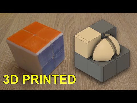 3D printing Rubik's Cube 2x2x2