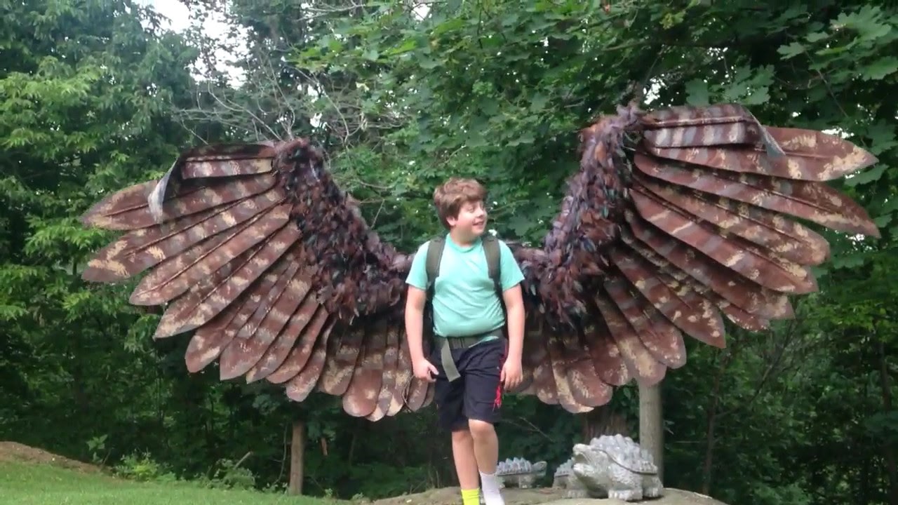 Articulating electric wings demonstration 2