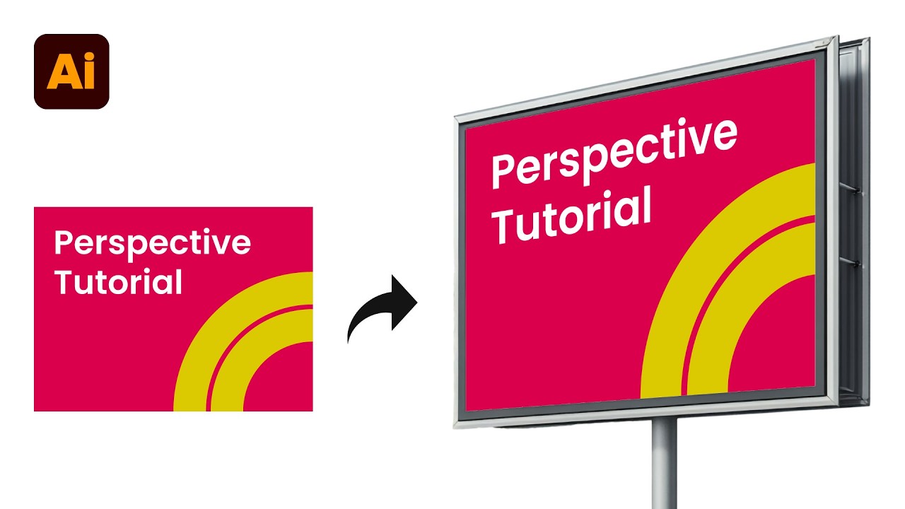 Make Mockups in Perspective in Illustrator