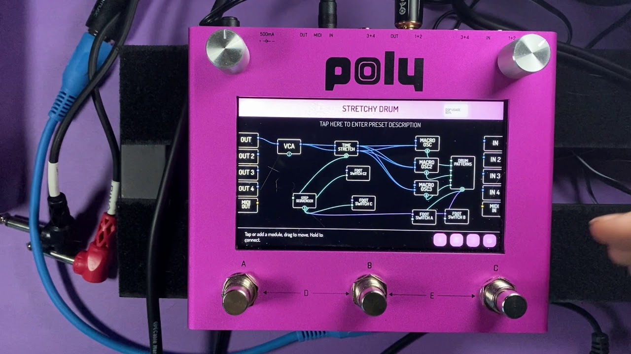 Stretchy Drum For Poly Beebo - on patchstorage!