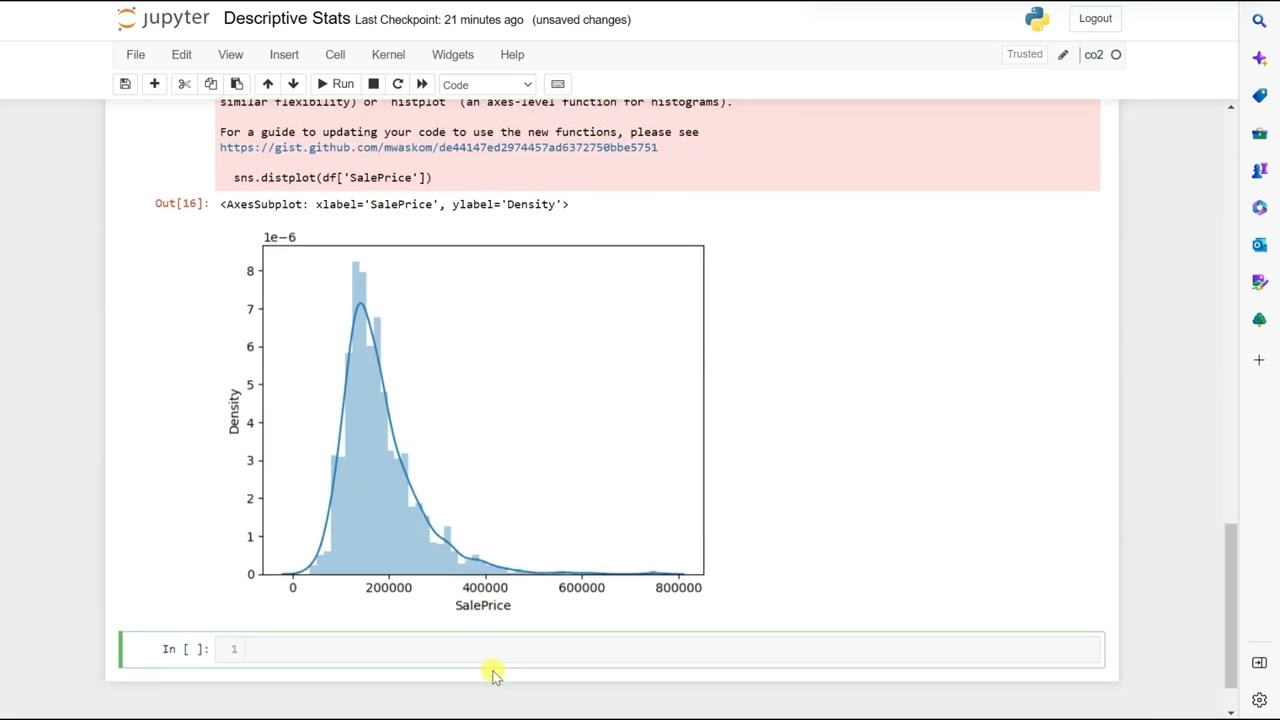 23.1 Statistics & Probability - Descriptive Stats using python