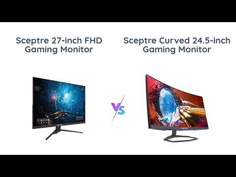 Sceptre Gaming Monitors Comparison: 165Hz vs. 240Hz