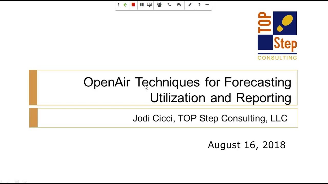 Techniques for Forecasting Utilization and Reporting