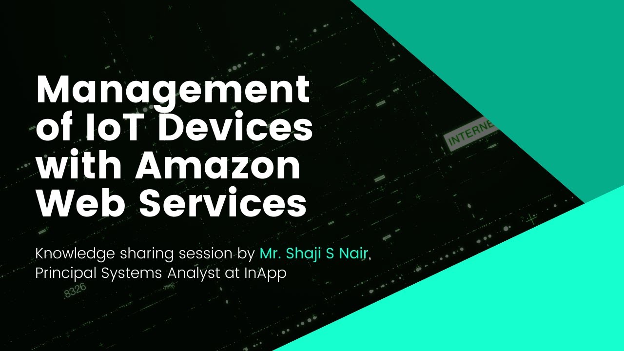 Management of IoT Devices with Amazon Web Services