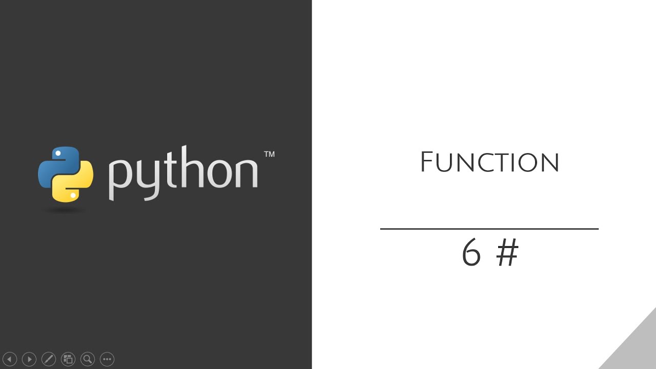 Belajar Python [Dasar] - 6. Function