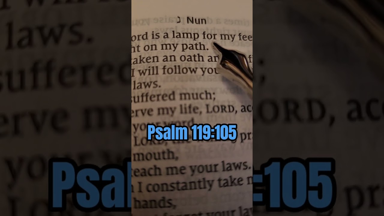 Psalm 119:105 #ChristJesus #scripture #godbless #God #HolySpiritlovesyou psalms #bibleverseoftoday
