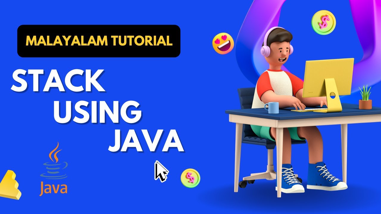 Stack Using Java | Malayalam Tutorial | Data Structures Explained