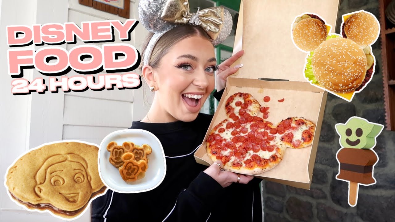 I ONLY Ate DISNEYLAND Food For 24 HOURS!!
