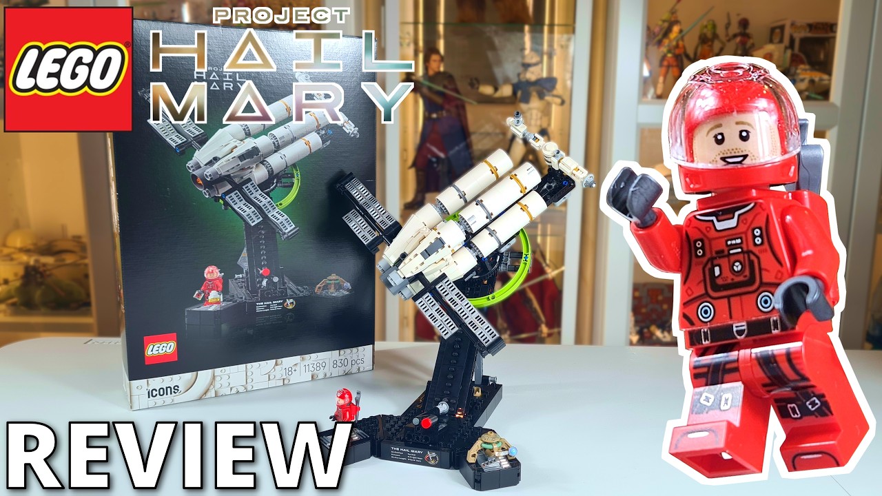 RYAN GOSLING IN LEGO?! - LEGO® ICONS 11389 PROJECT HAIL MARY SET REVIEW 👎