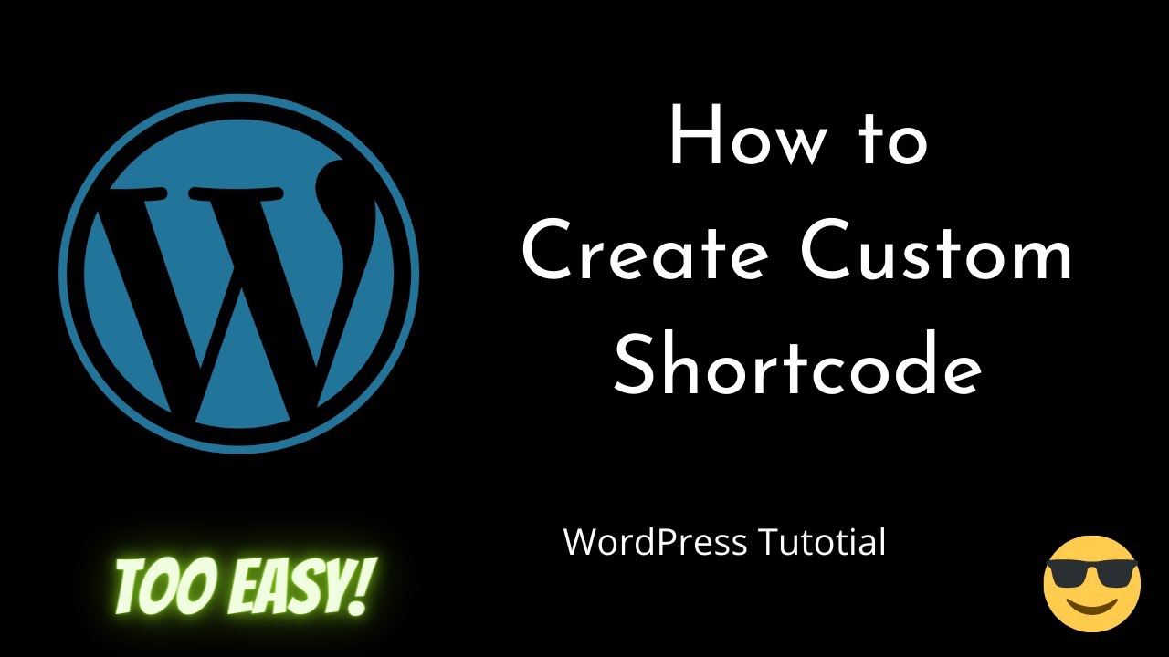 How to create custom ShortCode | WordPress | add_shortcode | Beginners Tutorial | Tutorial - 23