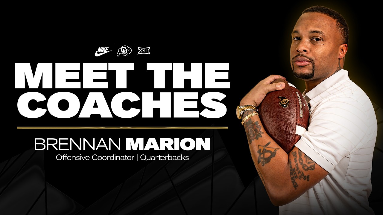 Meet Coach Brennan Marion | Colorado Football's New Offensive Coordinator