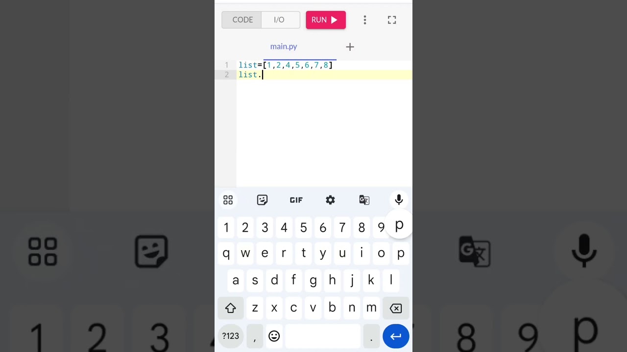 Python-List POP() Method | Python Tutorial #shorts#python#programming