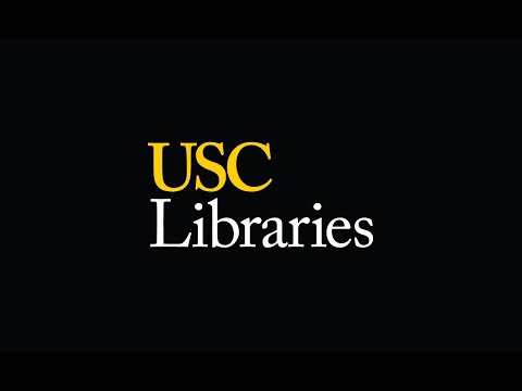 Handling Rare Materials in USC Libraries Special Collections
