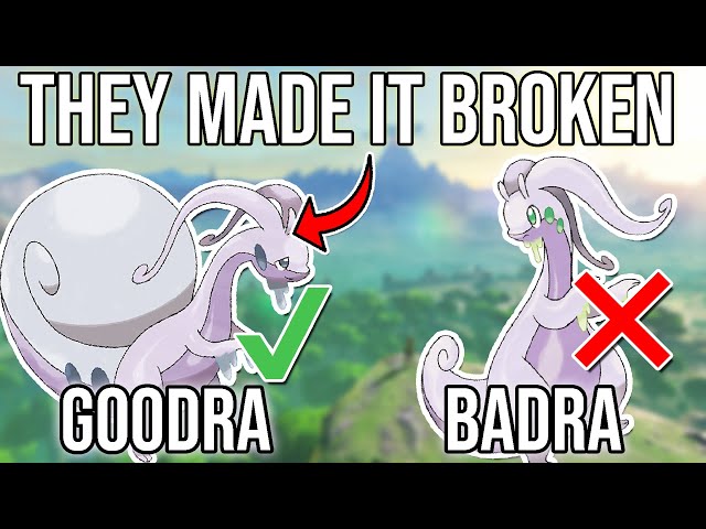 Best Hisuian Goodra PvP build in Pokemon Scarlet and Violet: Nature ...
