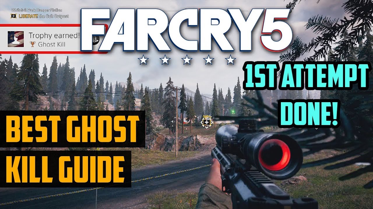 Far Cry 5 Best Ghost Kill Trophy Guide!