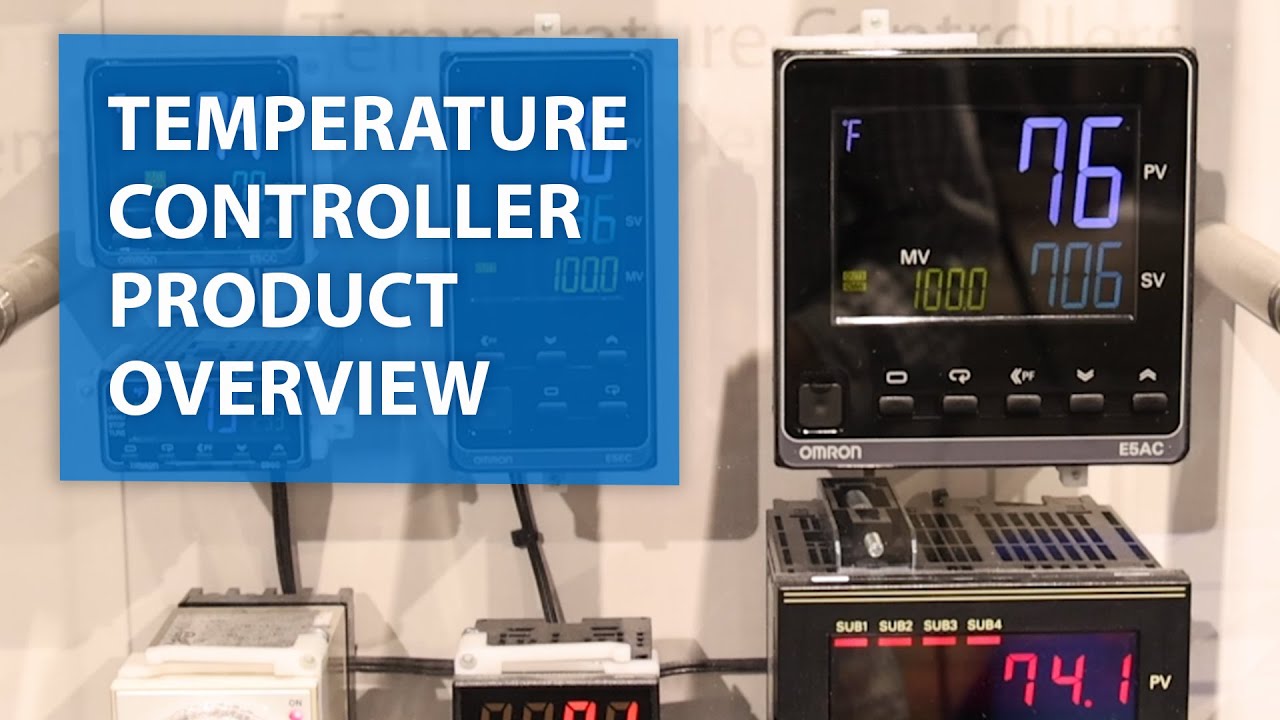 A Brief Overview of OMRON's Temperature Controllers for Manufacturers