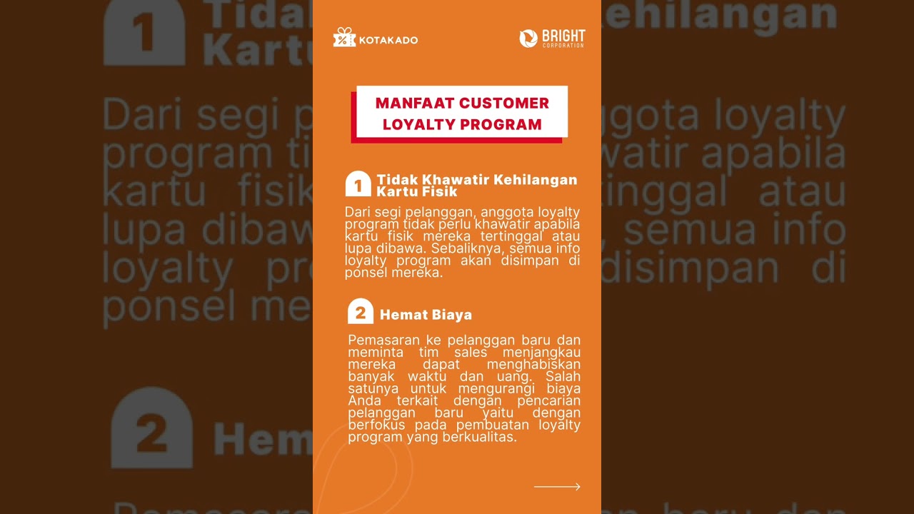 MENGENAL CUSTOMER LOYALTY PROGRAM DAN MANFAATNYA UNTUK BISNIS ANDA #customerloyalty #reward #voucher