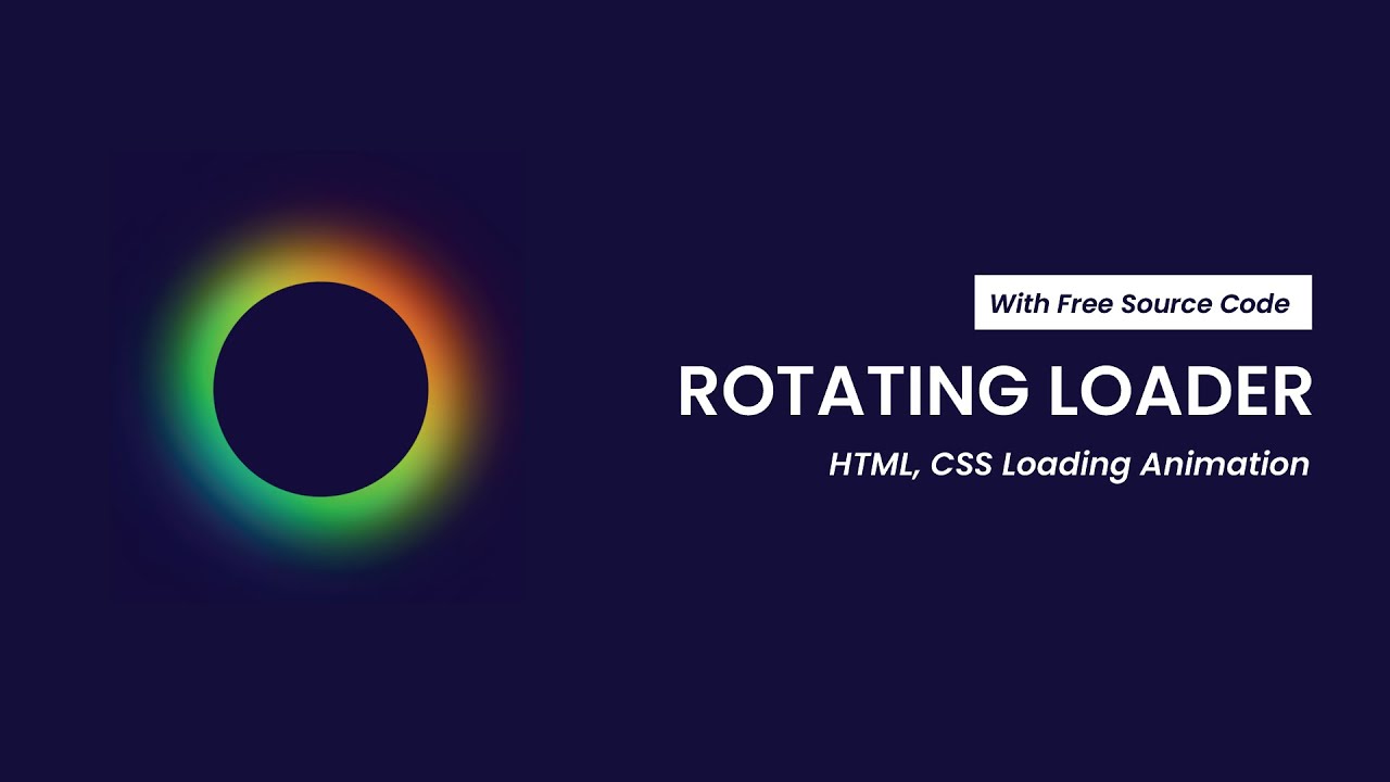Rotating Loader | CSS Loading Animation