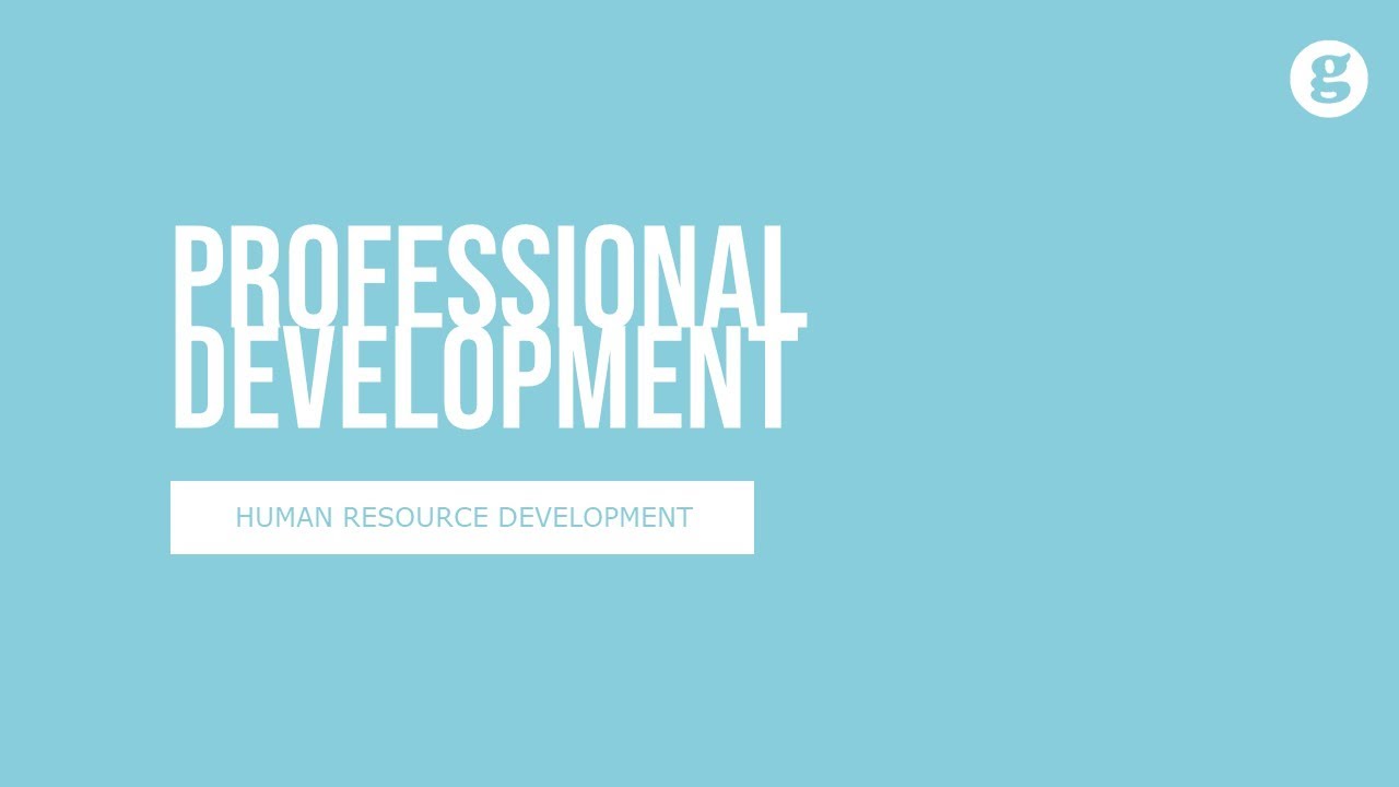 Professional Development and Education