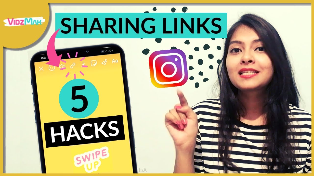 How to add SWIPE UP Link to Instagram Story WITHOUT 10k Followers (5 HACKS)