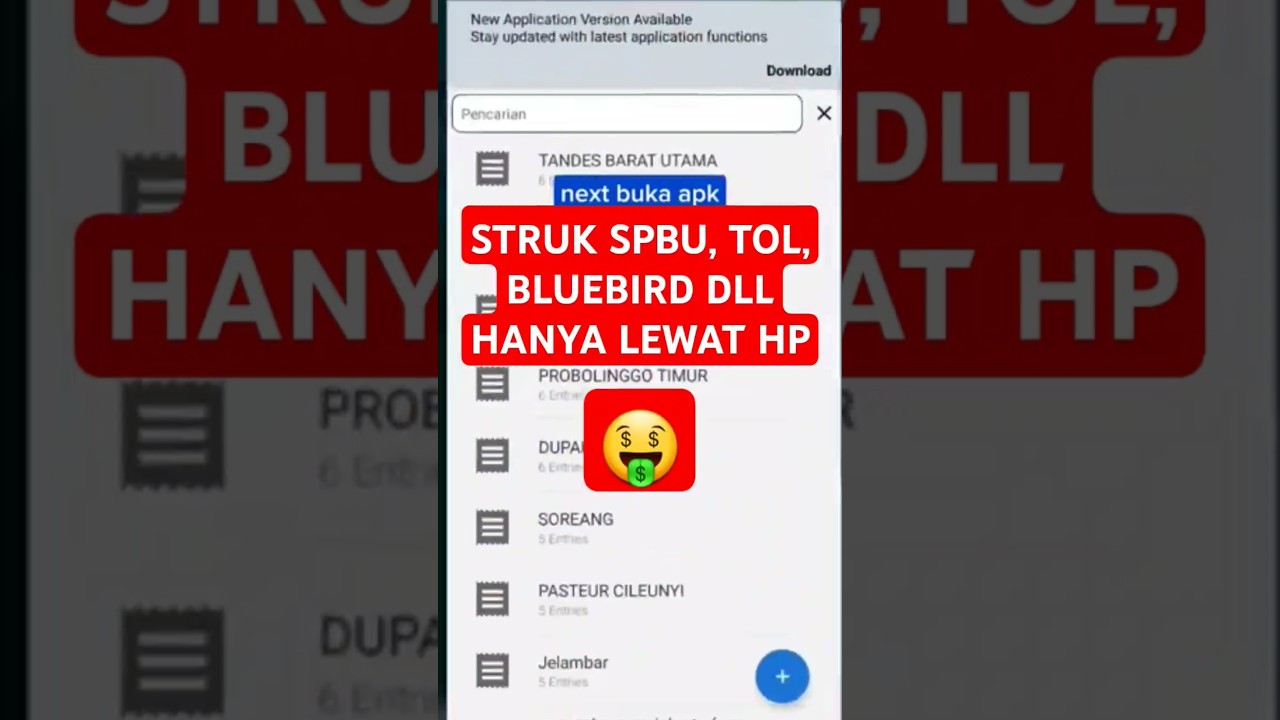 Bikin struk spbu, TOL, bluebird dll semudah itu 😅 beli di deskripsi video ini