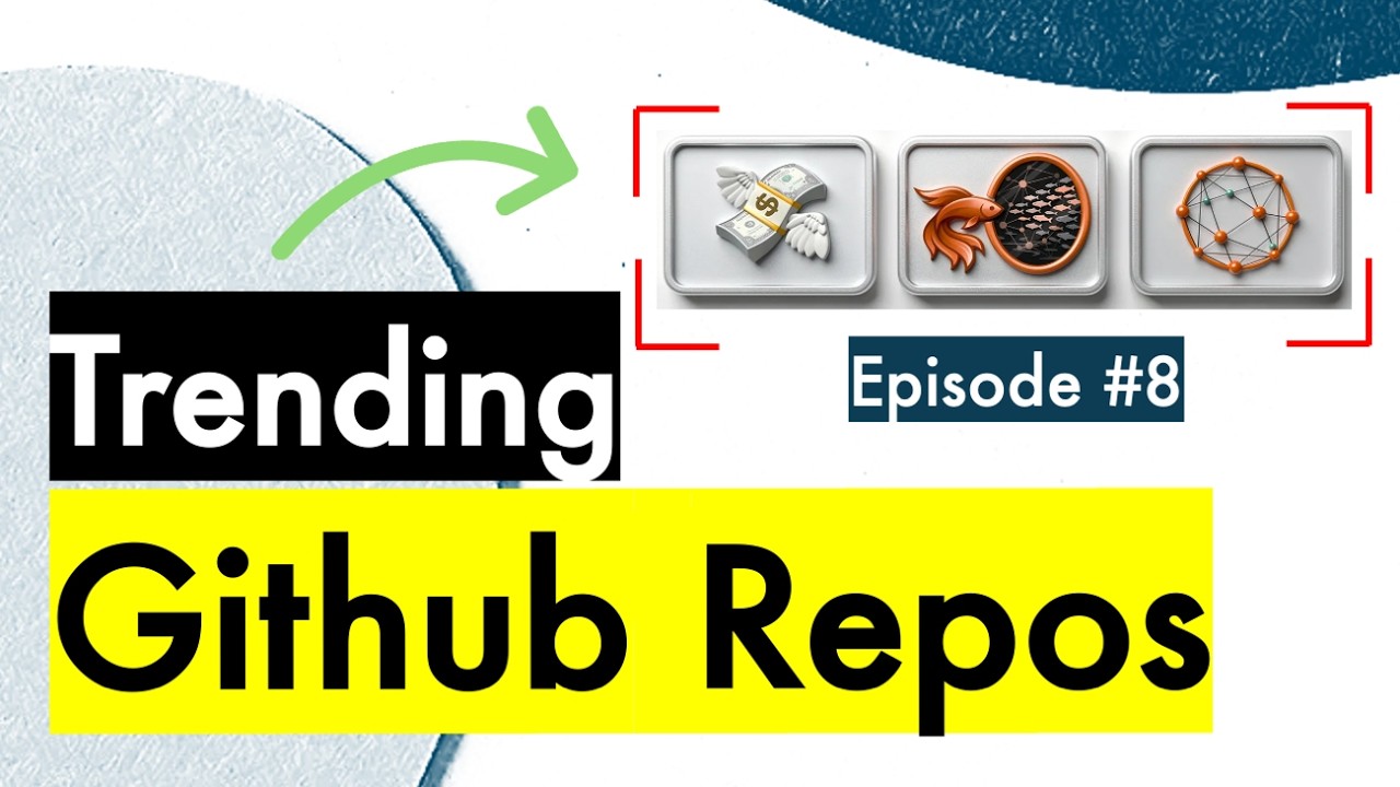 Trending Github: DeepCamera, MoneyPrinterTurbo, deer-flow, supermemory, editor, & more (Episode #8)