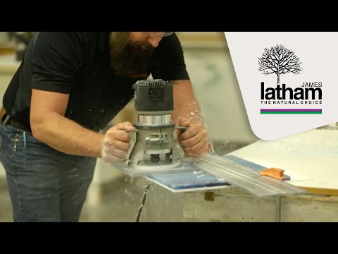 How to obtain a V-Grooved edge using Avonite Surfaces and Studio Collection