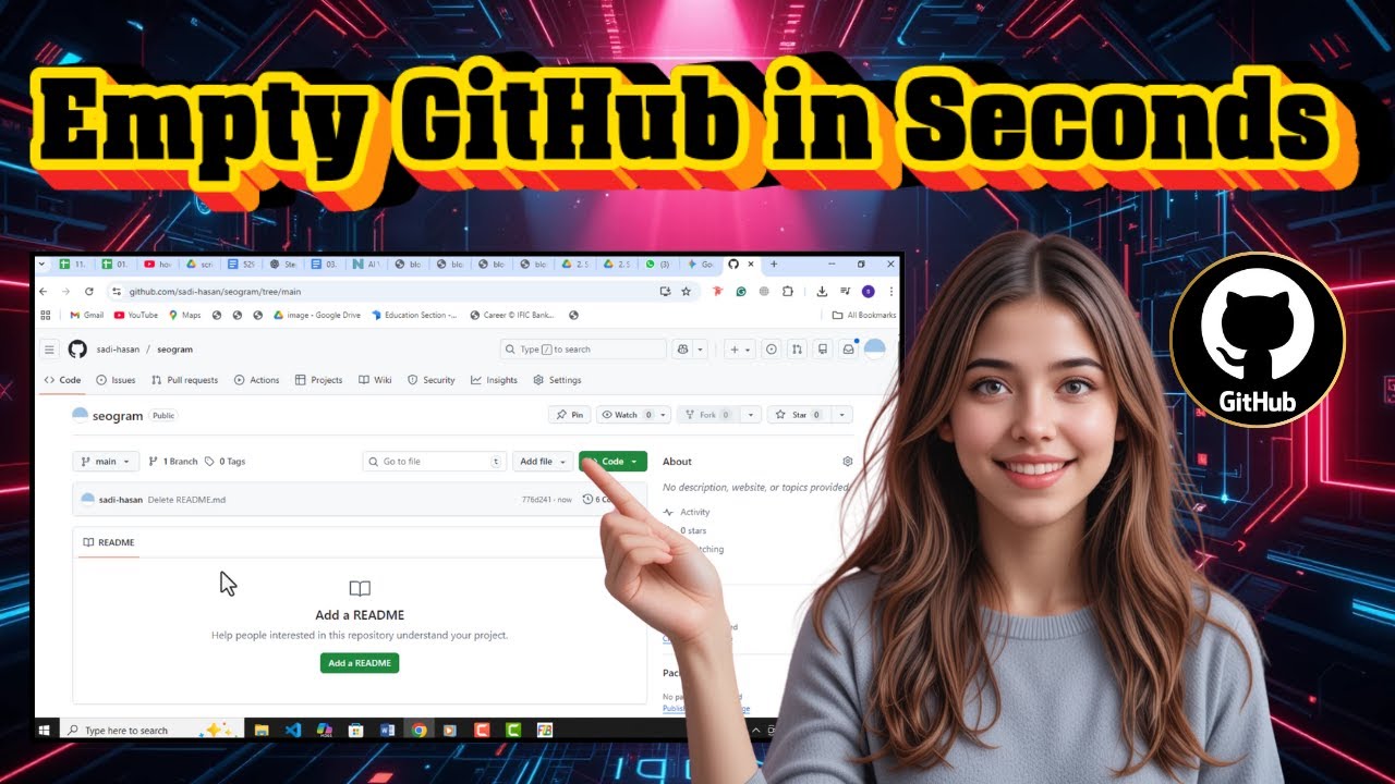 How to Empty a Repository on GitHub | Reset Your Project (2026)