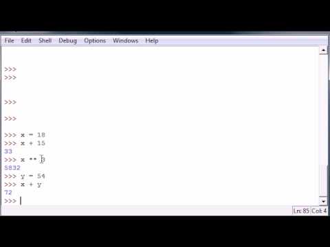 Python Programming Tutorial - 3 - Variables Video Lecture - Computer ...