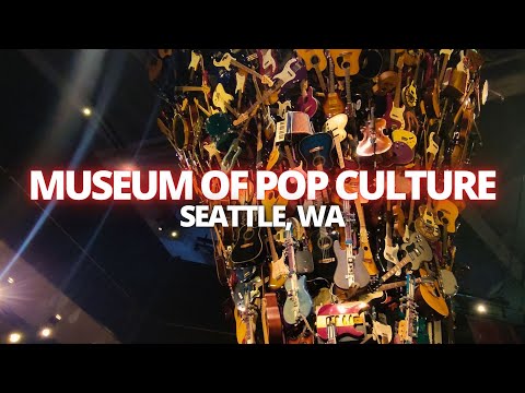 Exploring Museum of Pop Culture in Seattle, WA USA Walking Tour #museumofpopculture #mopop #seattle