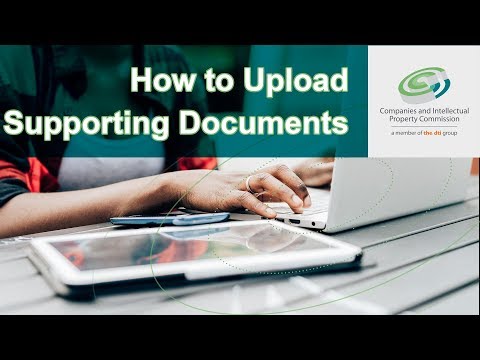 How to Upload Supporting Doccuments
