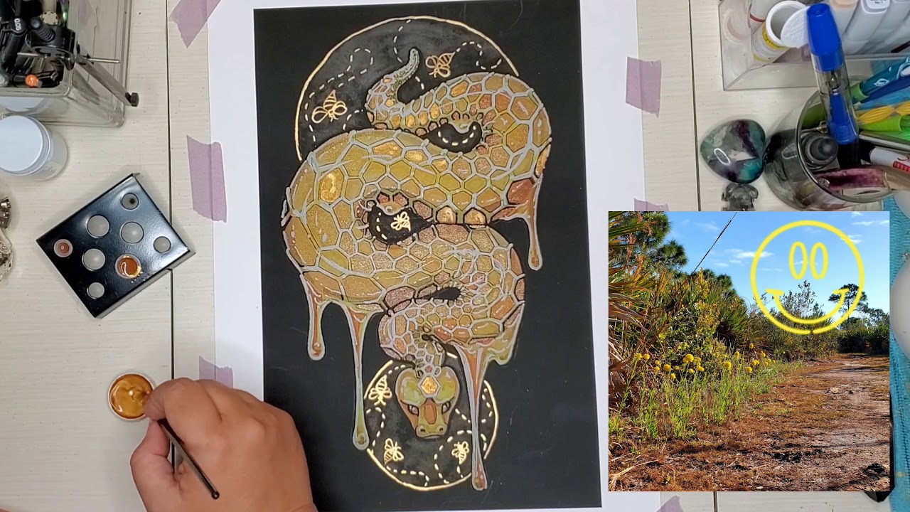 Embellishing a Red Bubble print, what went wrong?