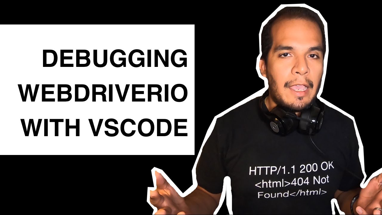 debugging webdriverio with the vs code debugger