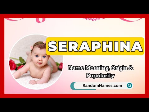 Seraphina - Baby Girl Name Meaning, Origin & Popularity - RandomNames.com