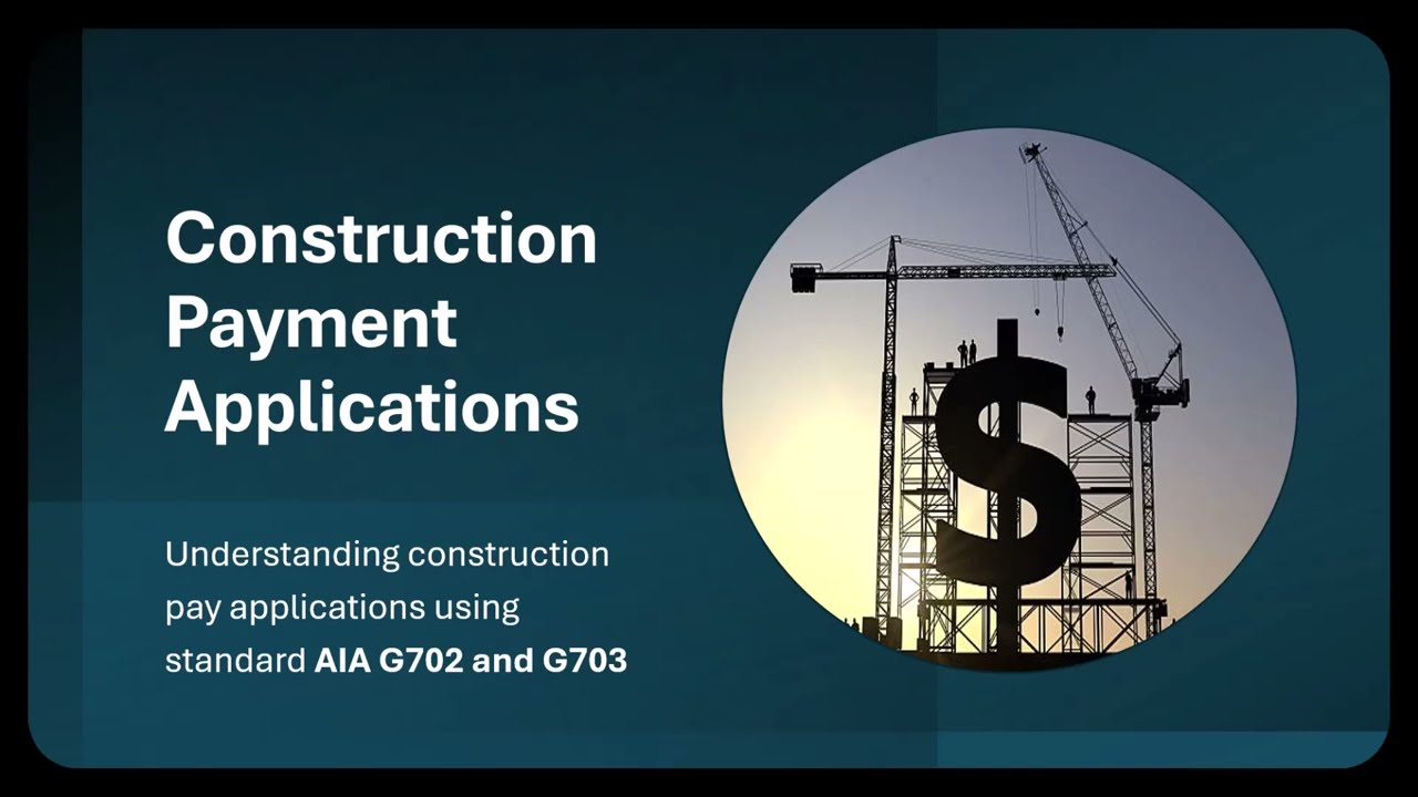 Understanding Construction Pay Applications