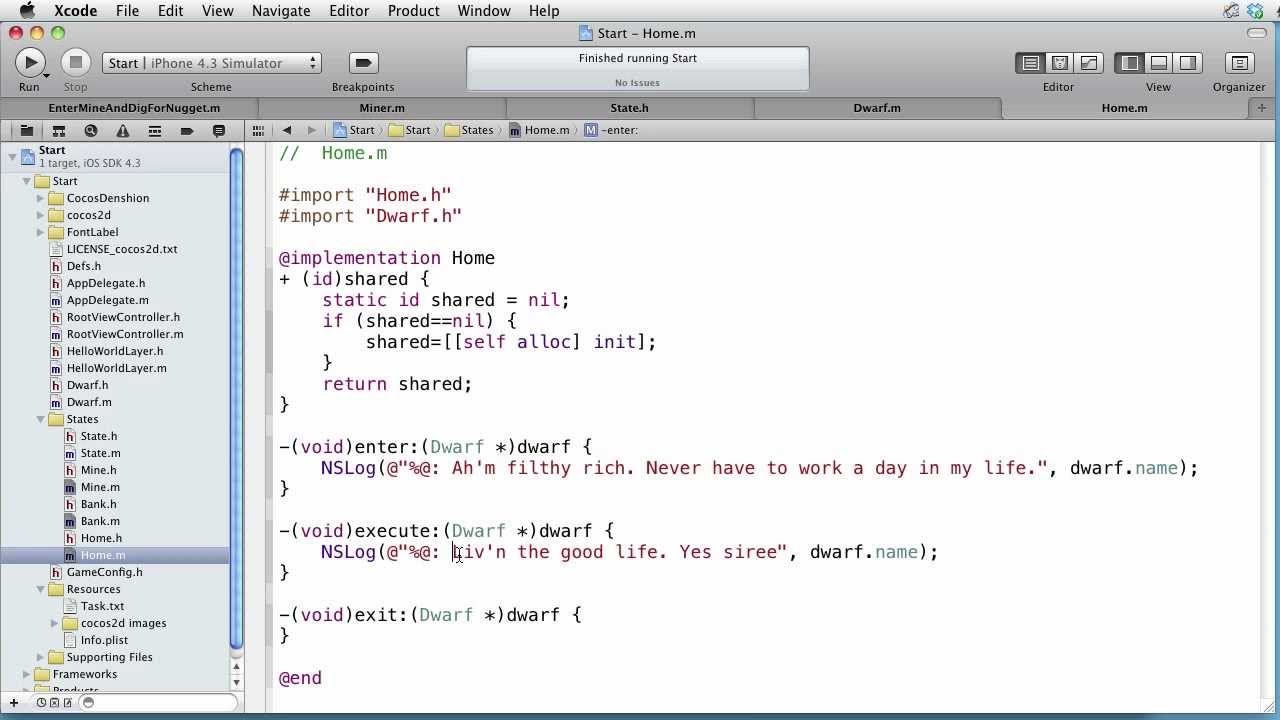 Simple state machines