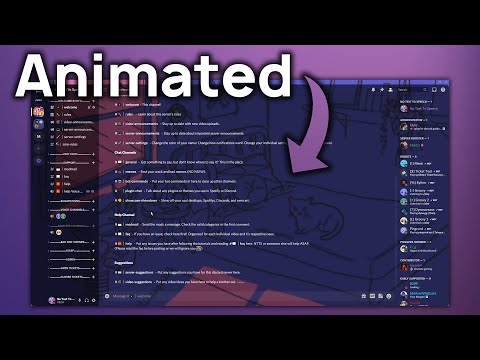How to have an Animated Discord Wallpaper