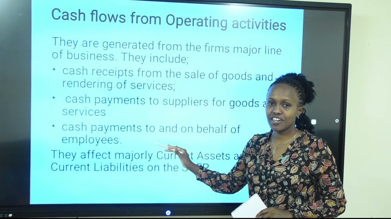 Statement of Cash Flow (cash flow statement) Video 1